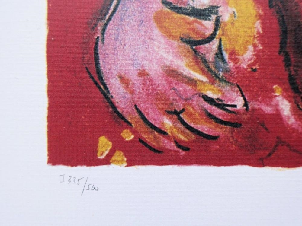 Marc Chagall | The Woman and the Bird (1989) | MutualArt