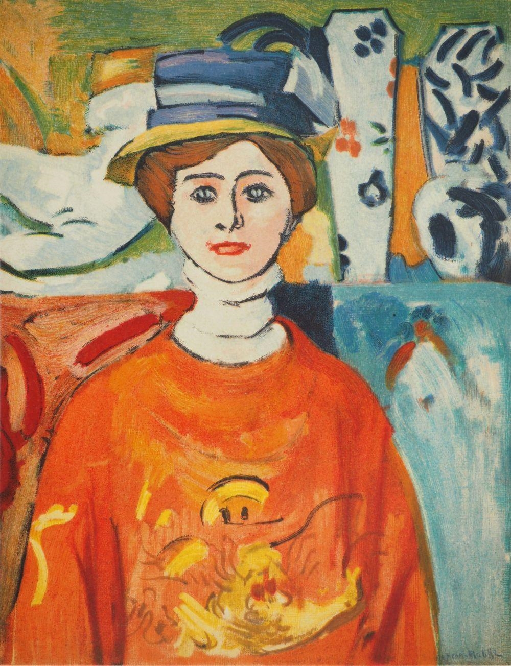Henri Matisse | Henri MATISSE - The Woman with Green Eyes (1954 ...