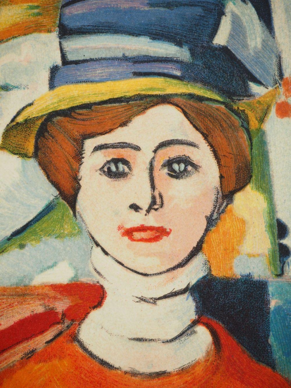 Henri Matisse | Henri MATISSE - The Woman with Green Eyes (1954 ...