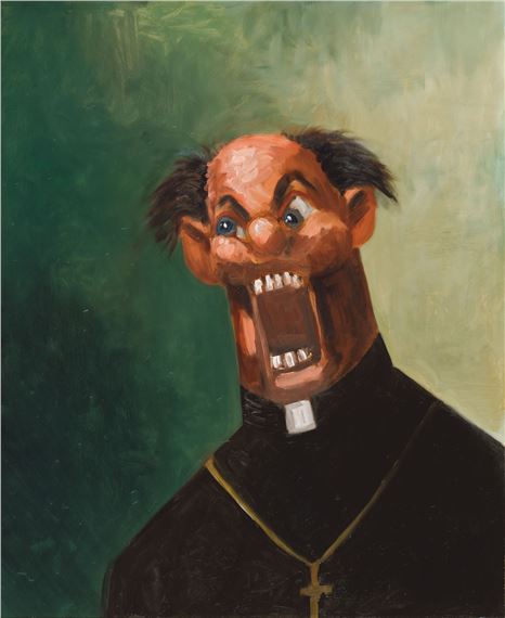 George Condo | The Screaming Priest (2004) | MutualArt