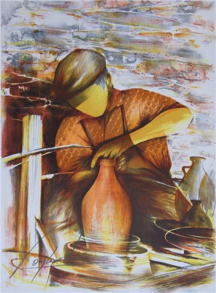 Raymond Poulet | The Potter (1979) | MutualArt