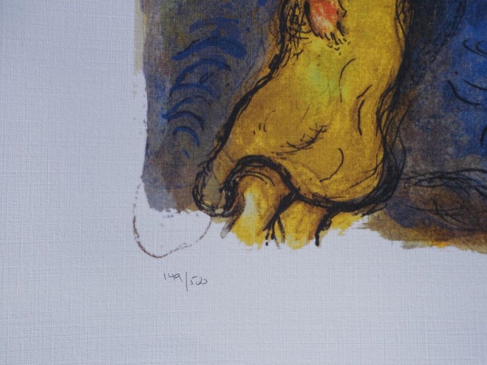 Marc Chagall | Moses and the Crossing of the Red Sea (1989) | MutualArt