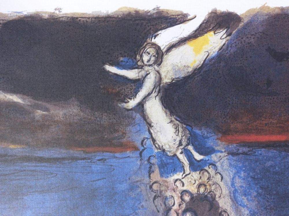 Marc Chagall | Moses and the Crossing of the Red Sea (1989) | MutualArt