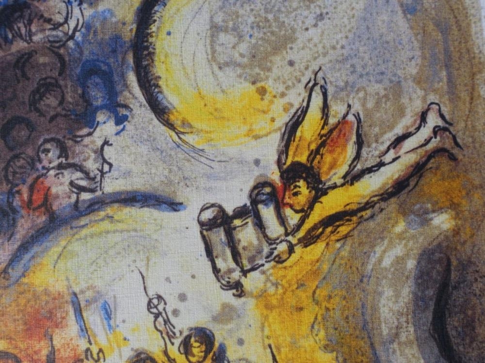 Marc Chagall | Moses and the Crossing of the Red Sea (1989) | MutualArt