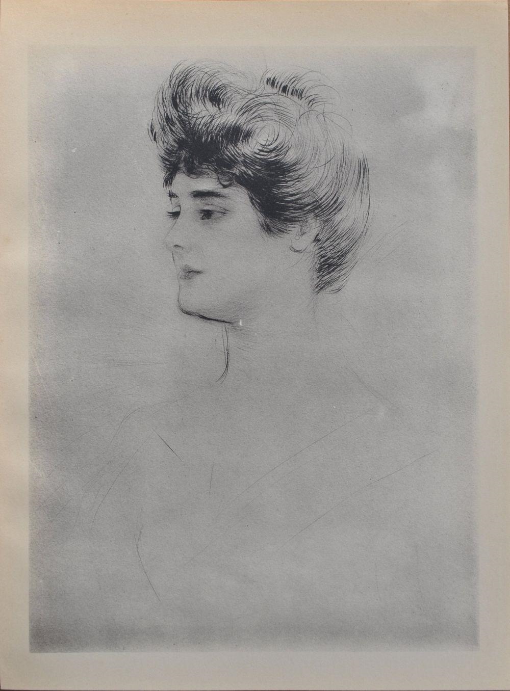 Paul César Helleu | The Duchess of Morny (1913) | MutualArt