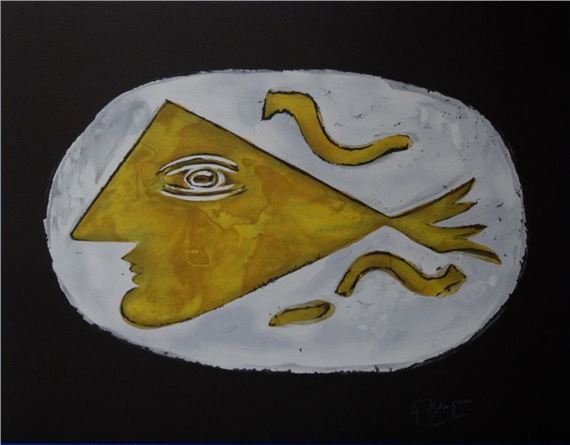 Georges Braque | Golden fish | MutualArt