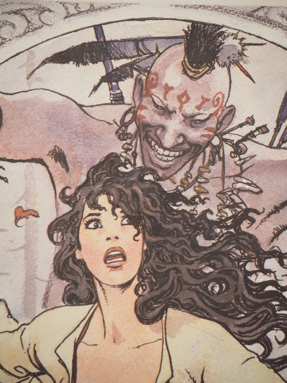 Milo Manara | Indian Summer: Young woman pursued by an Indian (Circa ...