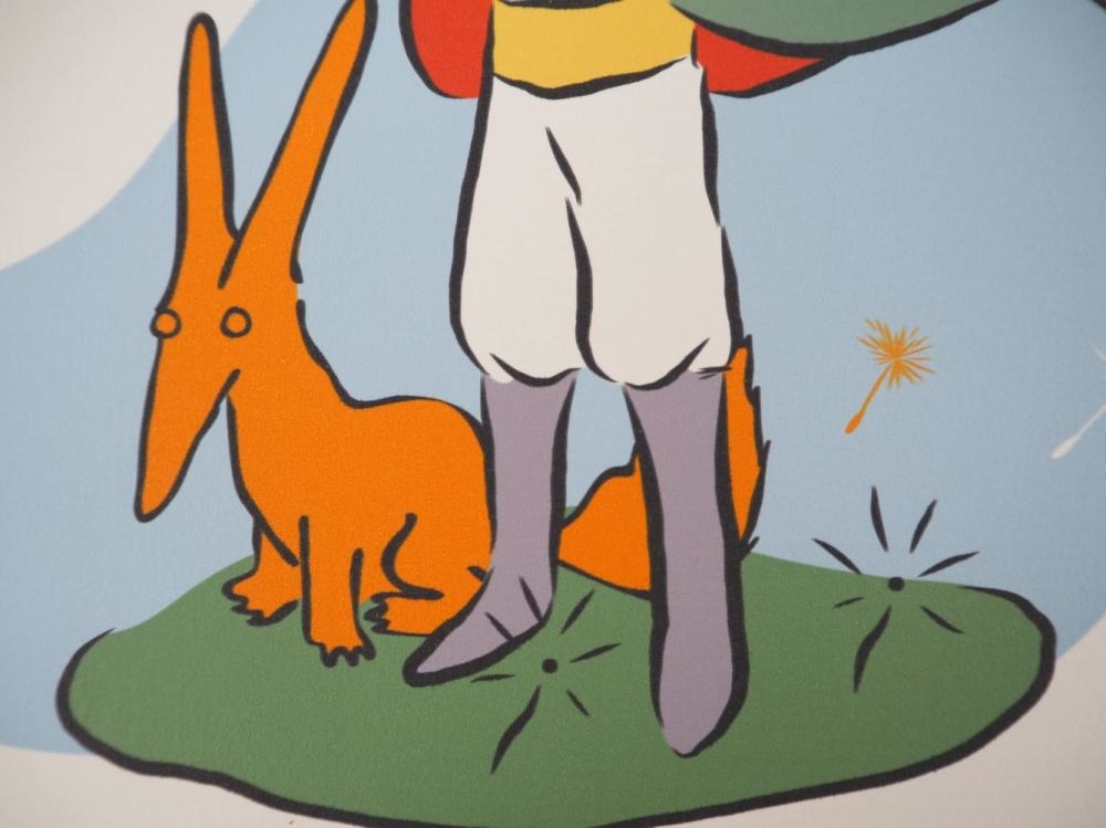 Antoine de Saint-Exupéry | The Little Prince and his friend the fox ...