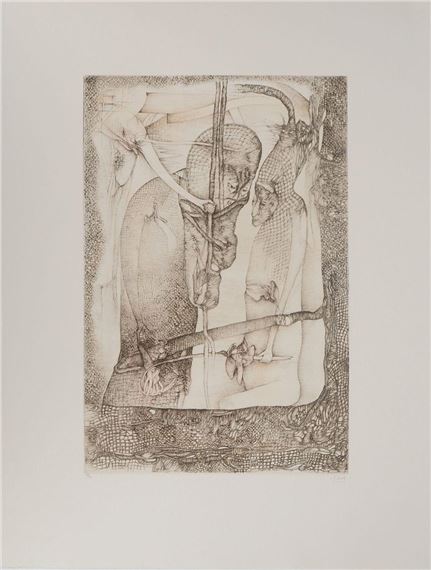 Fred Deux | The Secret of the Bond (1989) | MutualArt