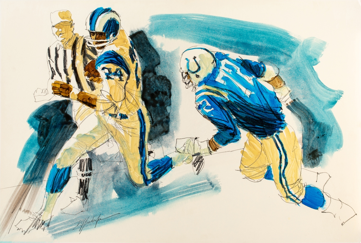 Edward Diffenderfer | Football Scenes | MutualArt