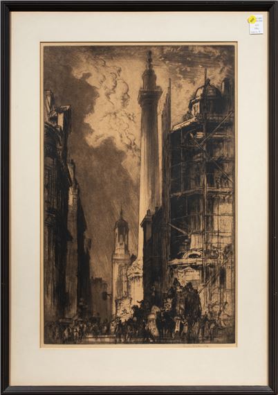 Frank William Brangwyn | The Monument, | MutualArt