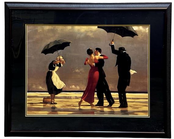 Jack Vettriano | Vintage Jack Vettriano “The Singing Butler Print ...