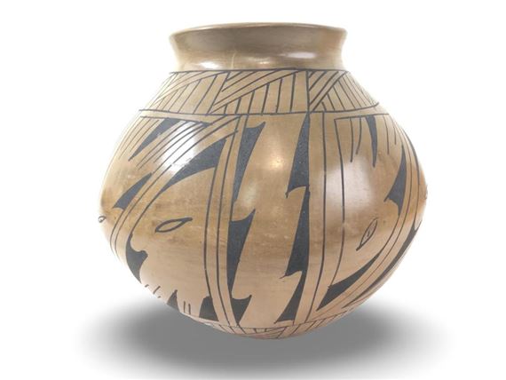 Boni Mara | Awesome Signed Boni Mara Acoma Pottery | MutualArt