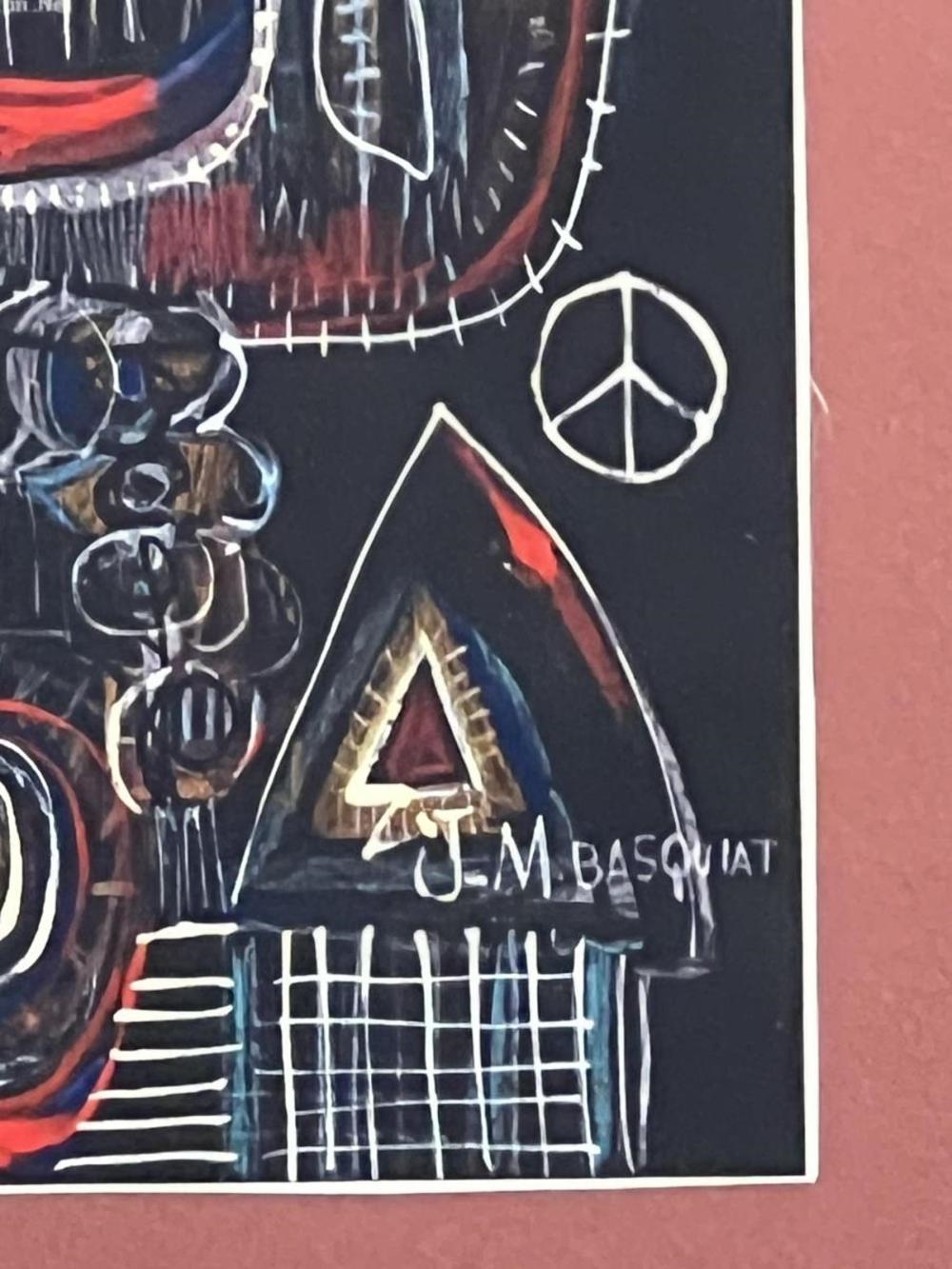 Jean-Michel Basquiat | Jean Michel Basquiat Serigraph On Canvas | MutualArt