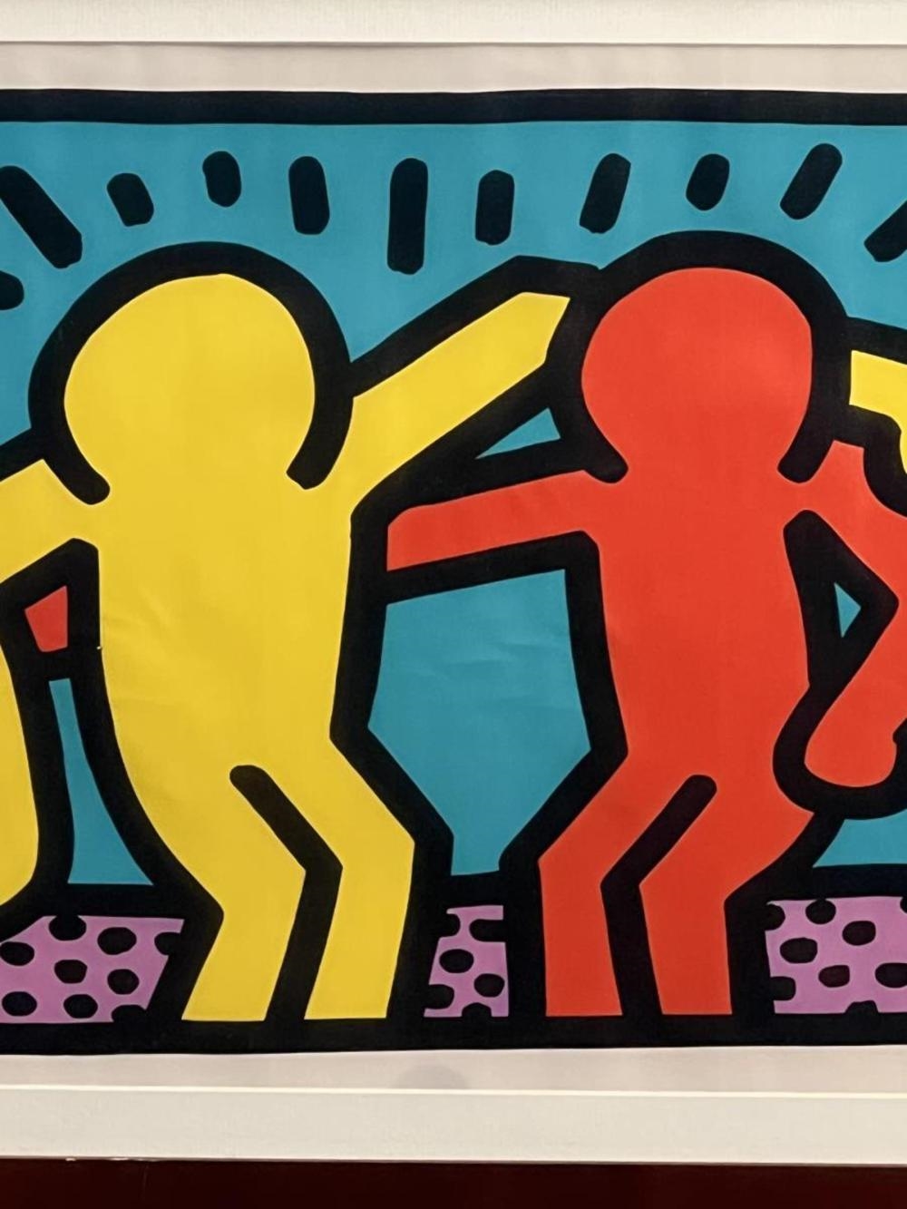 Keith Haring | Keith Haring Best Buddies Serigraph | MutualArt