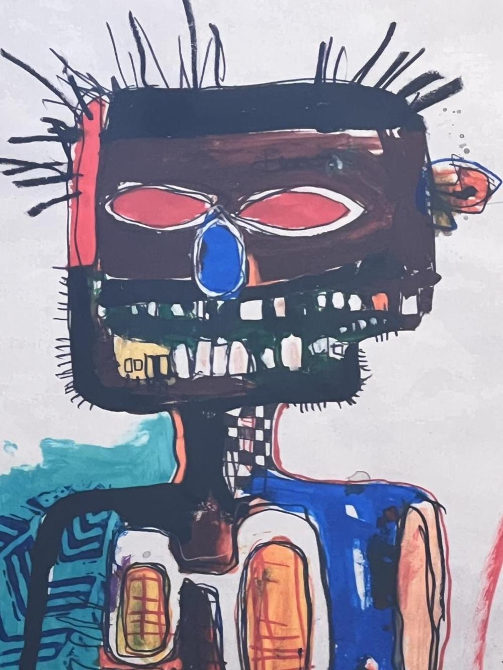 Jean-Michel Basquiat | Jean Michel Basquiat Abstract Serigraph | MutualArt