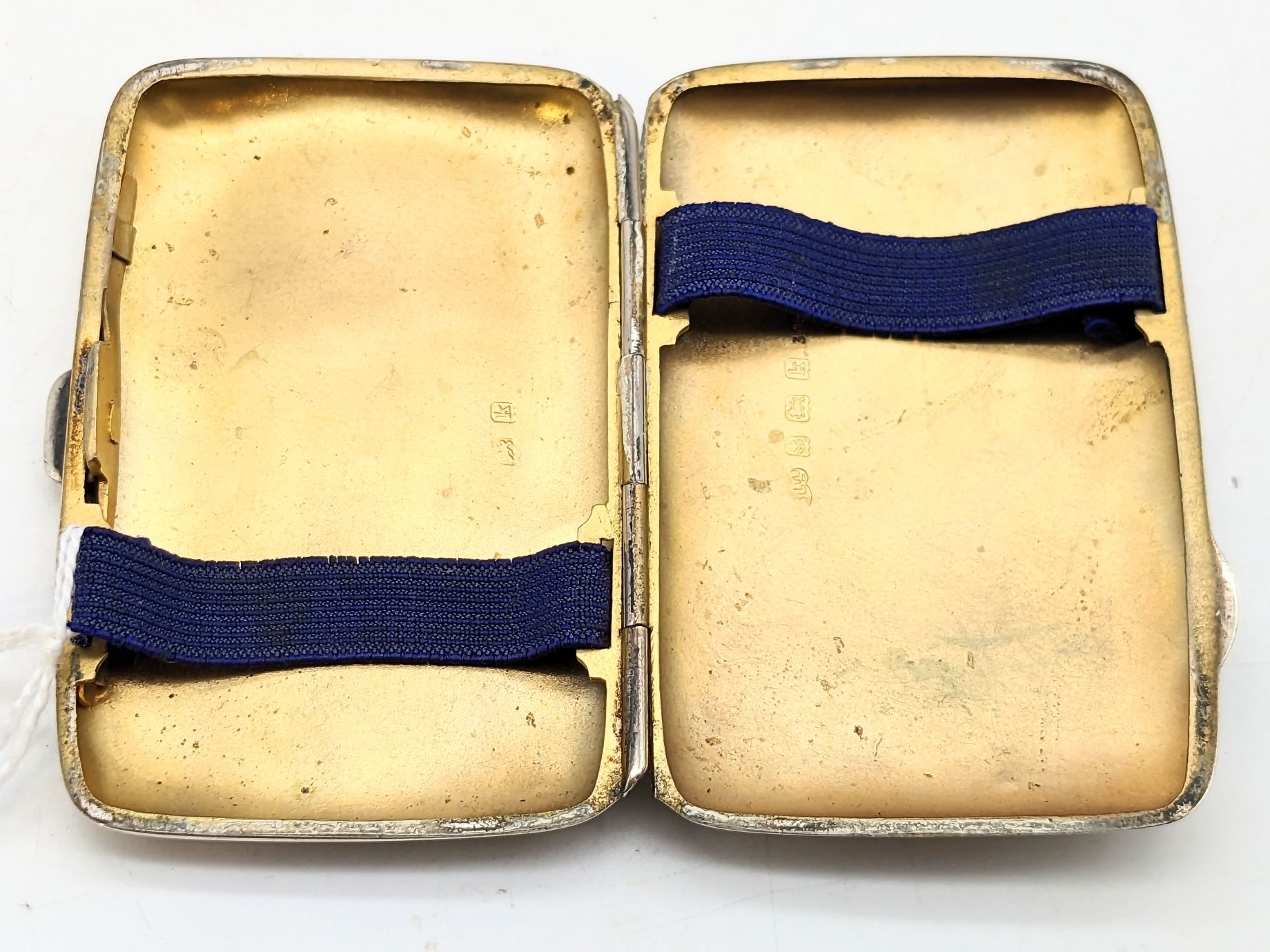 Sterling | EDWARDIAN STERLING SILVER CIGARETTE CASE (1909) | MutualArt