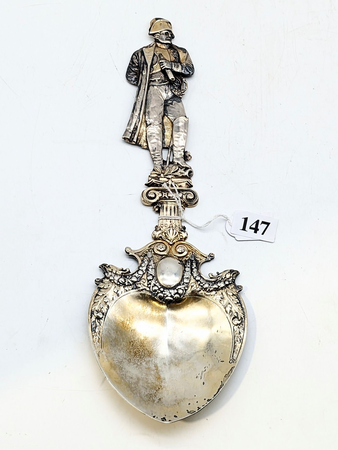 Sterling | NAPOLEON STERLING SILVER SPOON | MutualArt