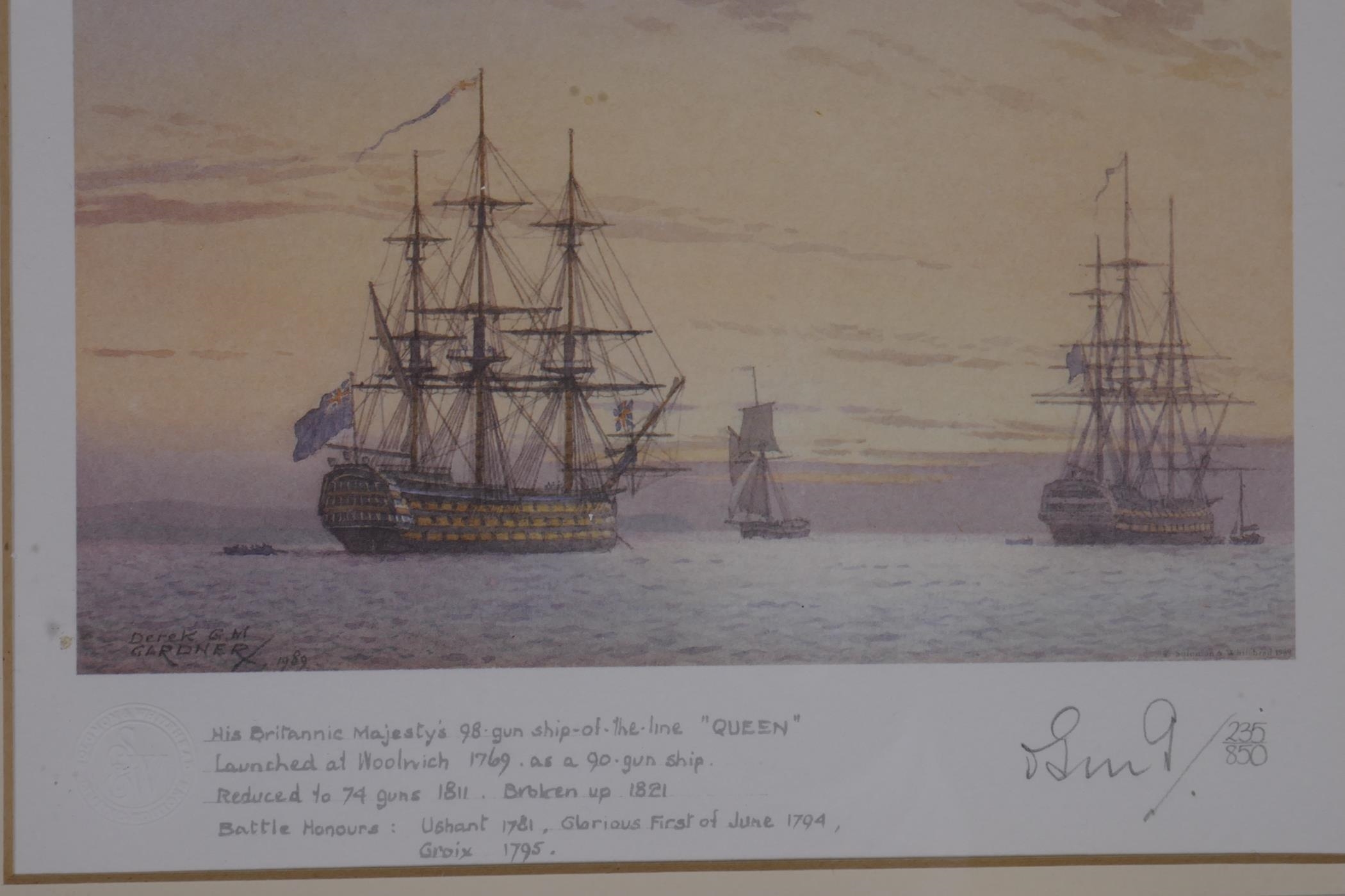 Derek Gardner | set of four limited edition prints of C19th battle ...