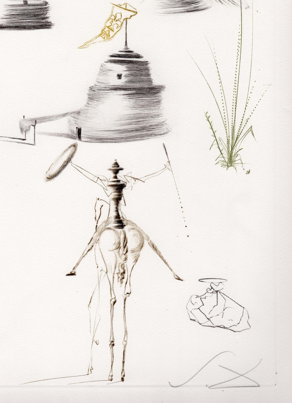 Salvador Dalí | Salvador Dali Tristan Etching Signed Limited Framed ...