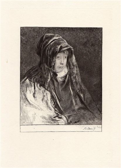 Andrew Geddes | 1887 Andrew Geddes Artist's Mother etching signed (1887 ...