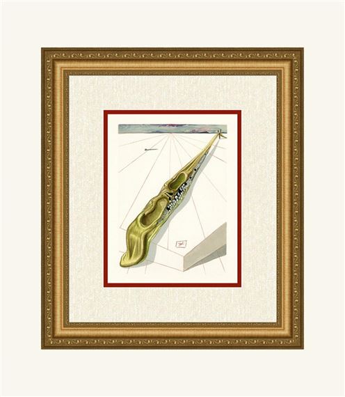 Salvador Dalí | Salvador Dali 1960 Authentic Woodcut Signed Framed ...