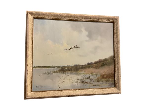 George Stevens | Ducks in flight | MutualArt