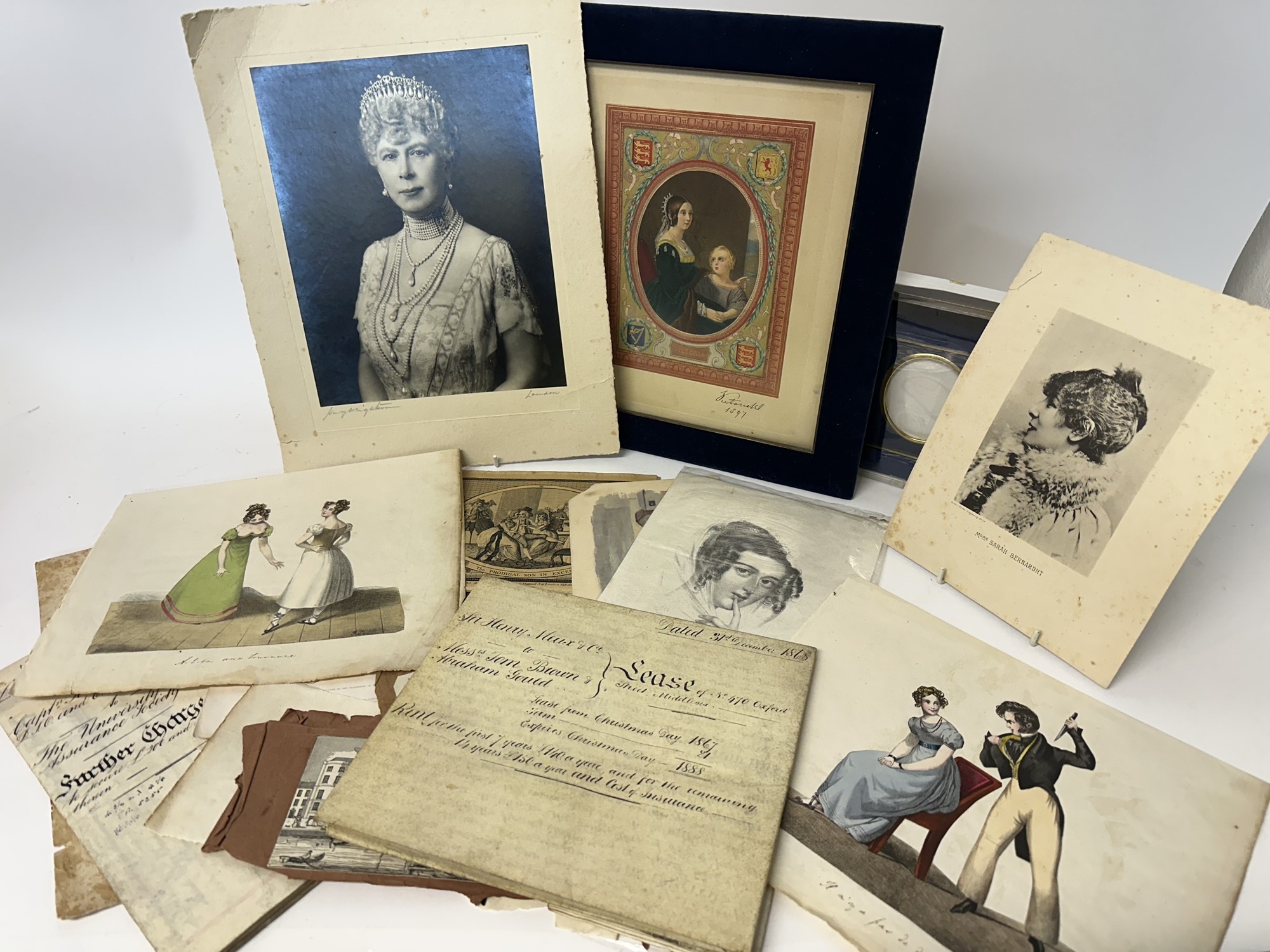 Queen Victoria | Hay Wrightson black and white portrait photograph of H ...