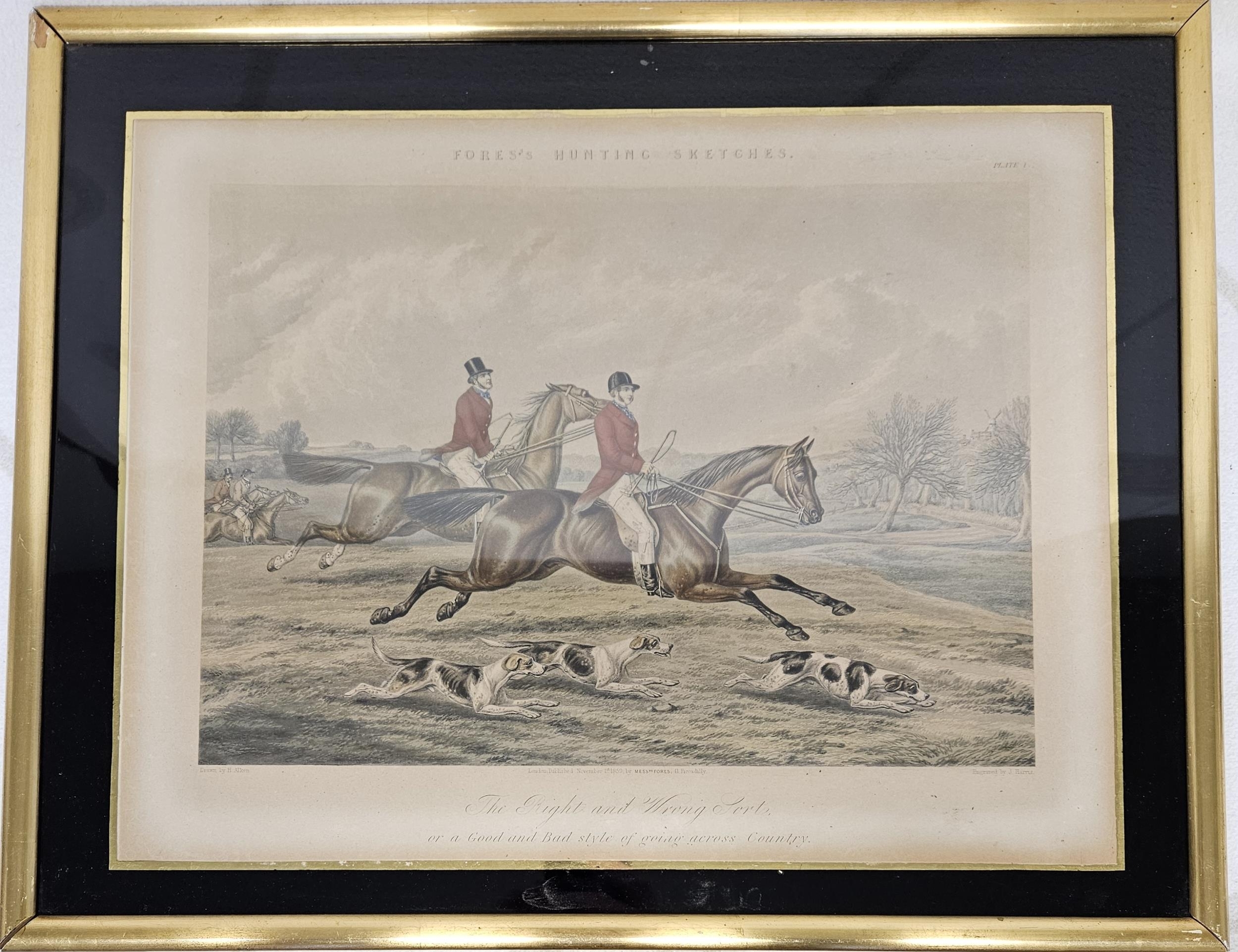 Henry Thomas Alken | Ath Century coloured Hunting Print after Henry ...