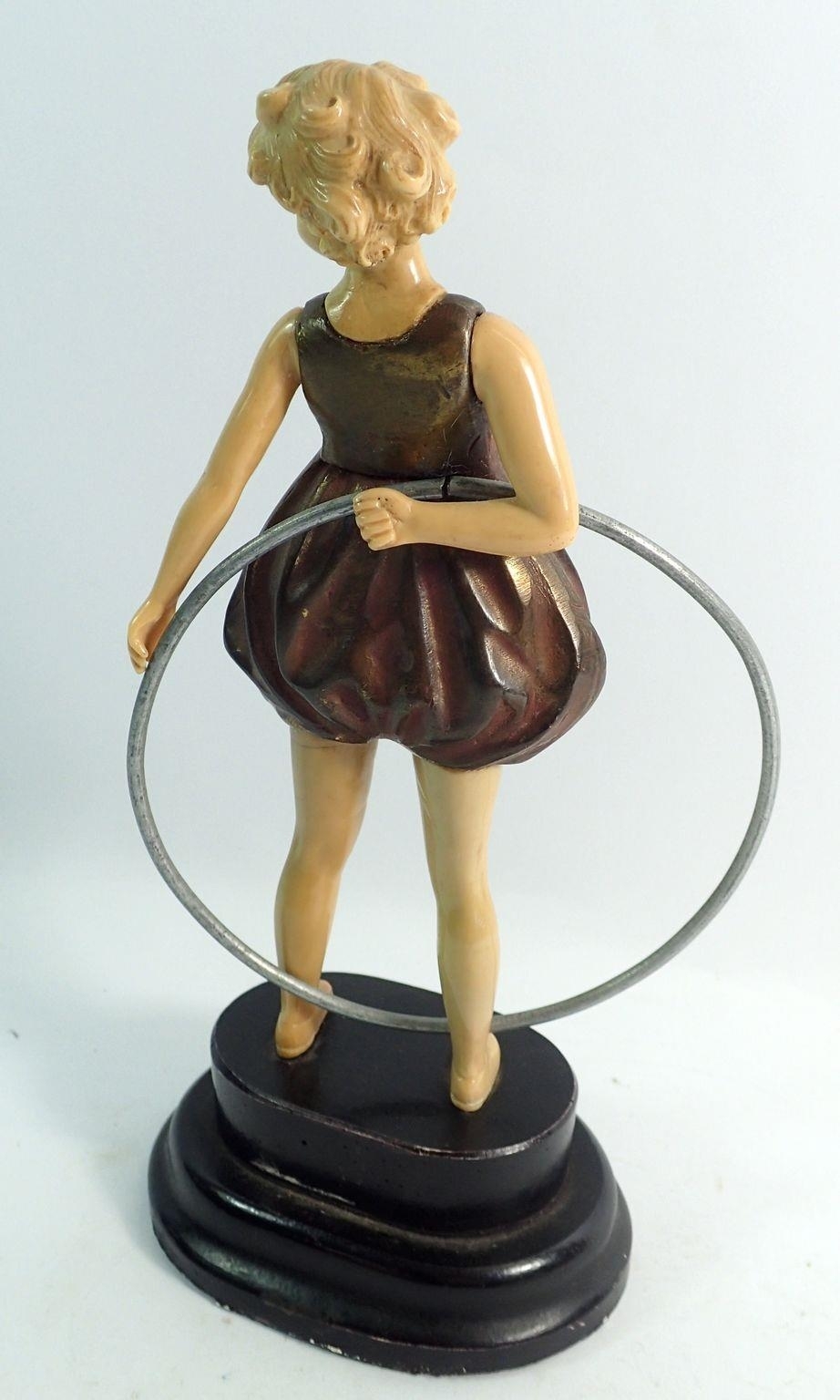 Johann Philipp Ferdinand Preiss | Figure of a girl with a hoop (1920s ...