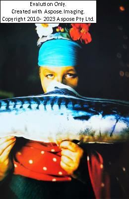 Dagmar Frühwald | Dagmar in a Fish performing, 2024 (2024) | MutualArt