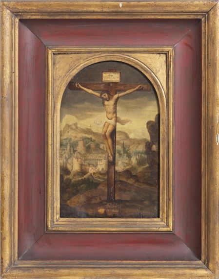 Flemish School, 16th Century | Jesus Cristo Crucificado | MutualArt