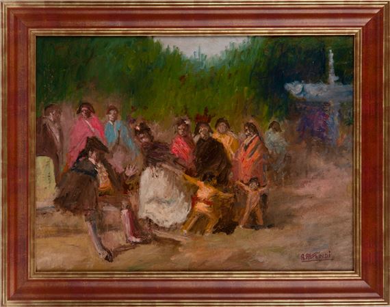 Baldomero Romero Ressendi | Autorretrato (1975) | MutualArt