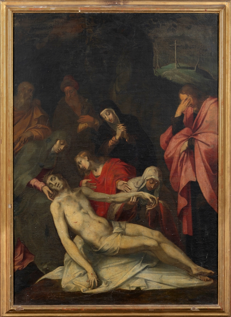 Spanish School, 19th Century | The Entombment of Christ | MutualArt