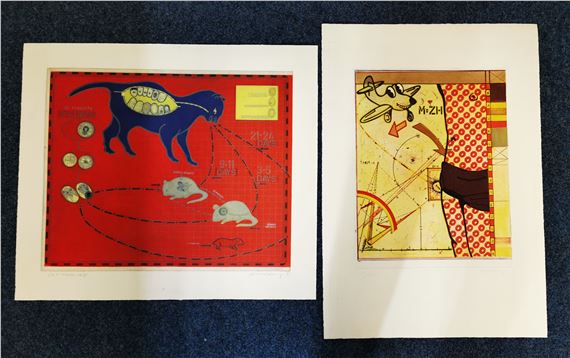 Johannes Vennekamp | TWO ETCHINGS | MutualArt
