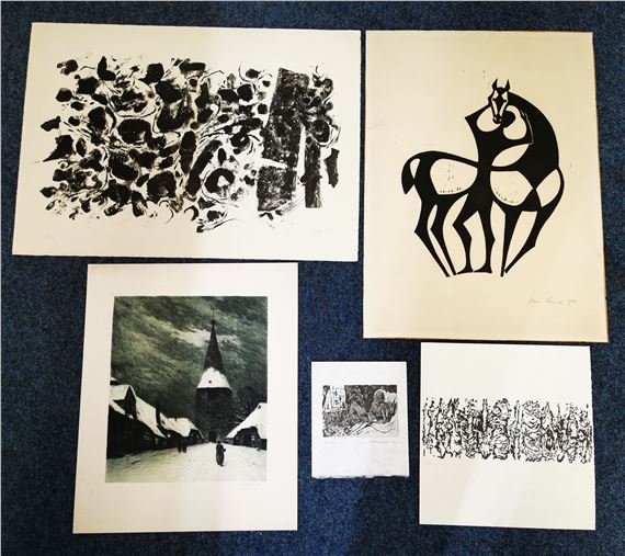 Wolff Buchholz | COLLECTION OF PRINTS (1950) | MutualArt