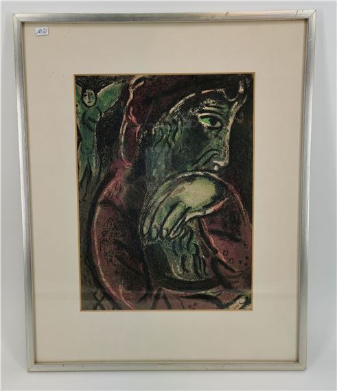 Marc Chagall | Hiob in der Verzweiflung | MutualArt