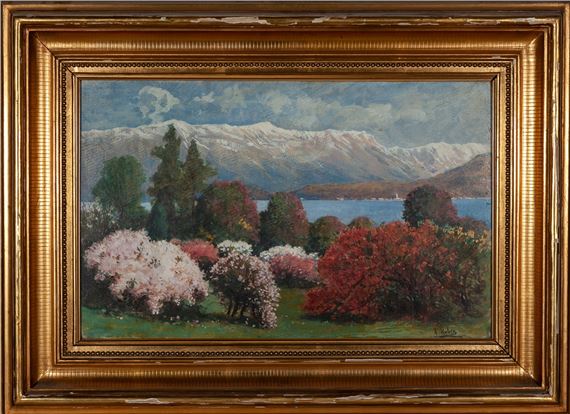 T. Ruber | Paisaje lacustre en Primavera | MutualArt