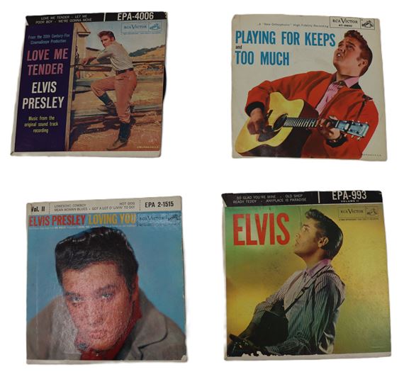 Elvis Presley | 4 Elvis Presley Records | MutualArt