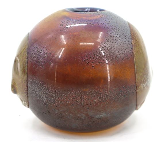 Dominick Labino | Dominick Labino Spherical Glass Vase | MutualArt