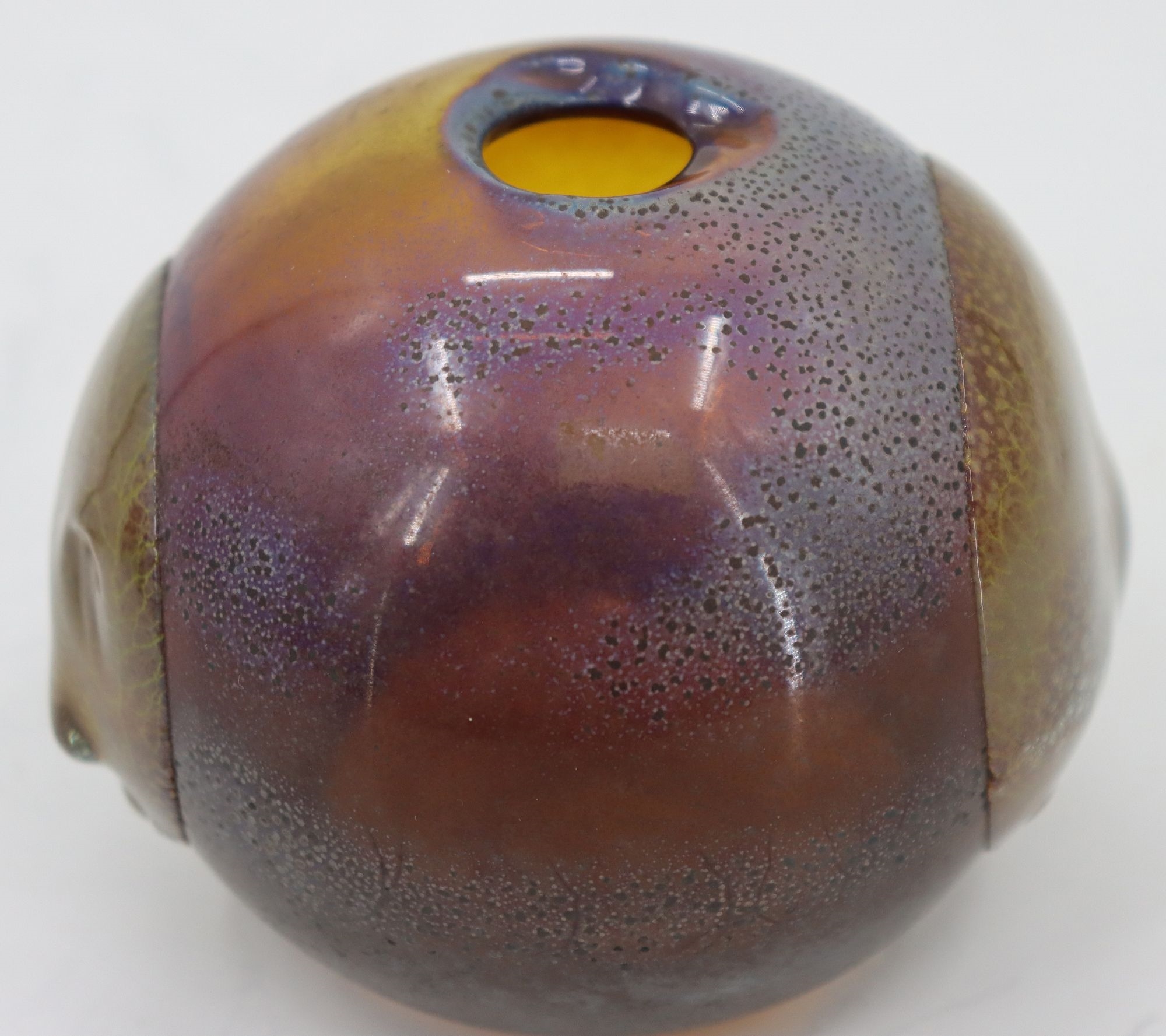 Dominick Labino | Dominick Labino Spherical Glass Vase | MutualArt