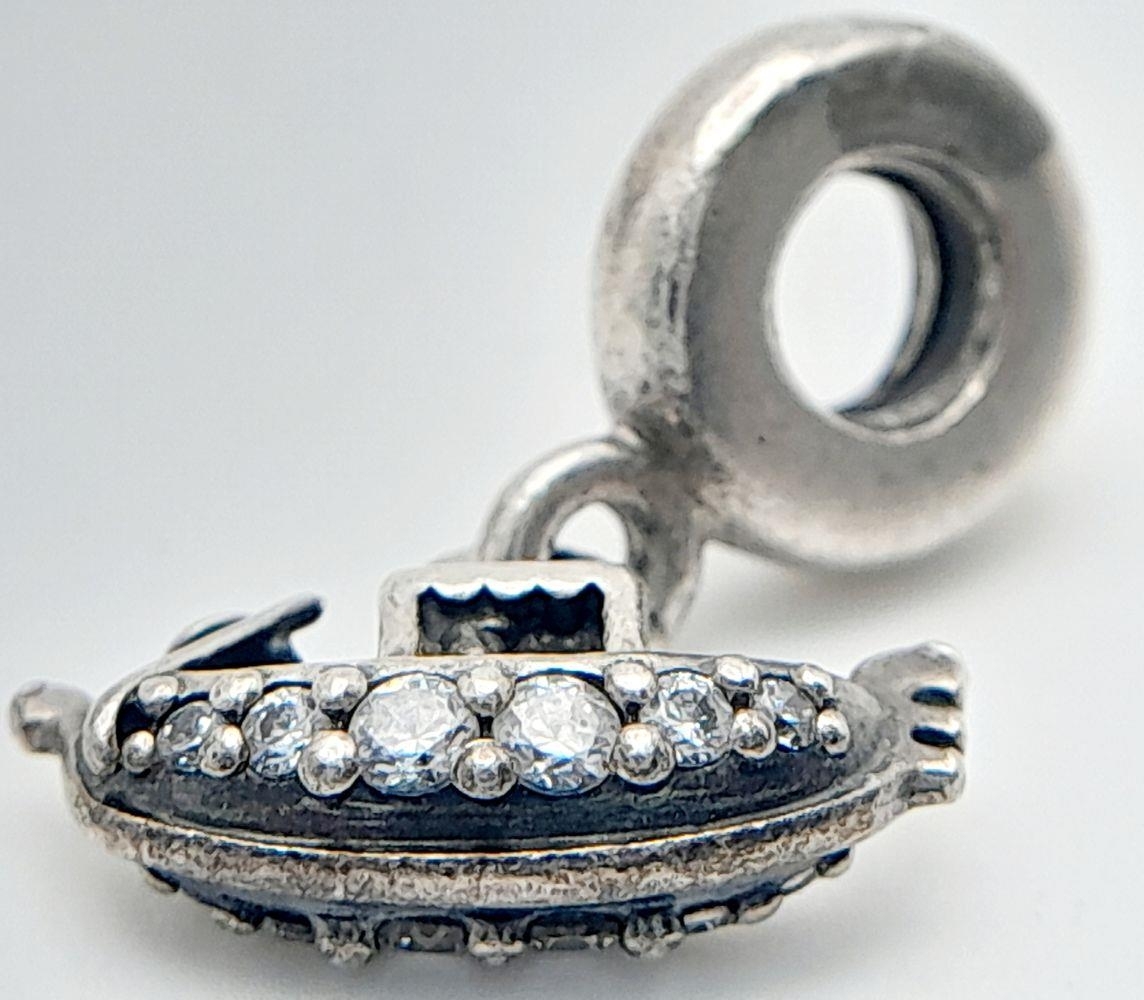Sterling | A PANDORA STERLING SILVER VENICE STONE SET GONDOLA | MutualArt