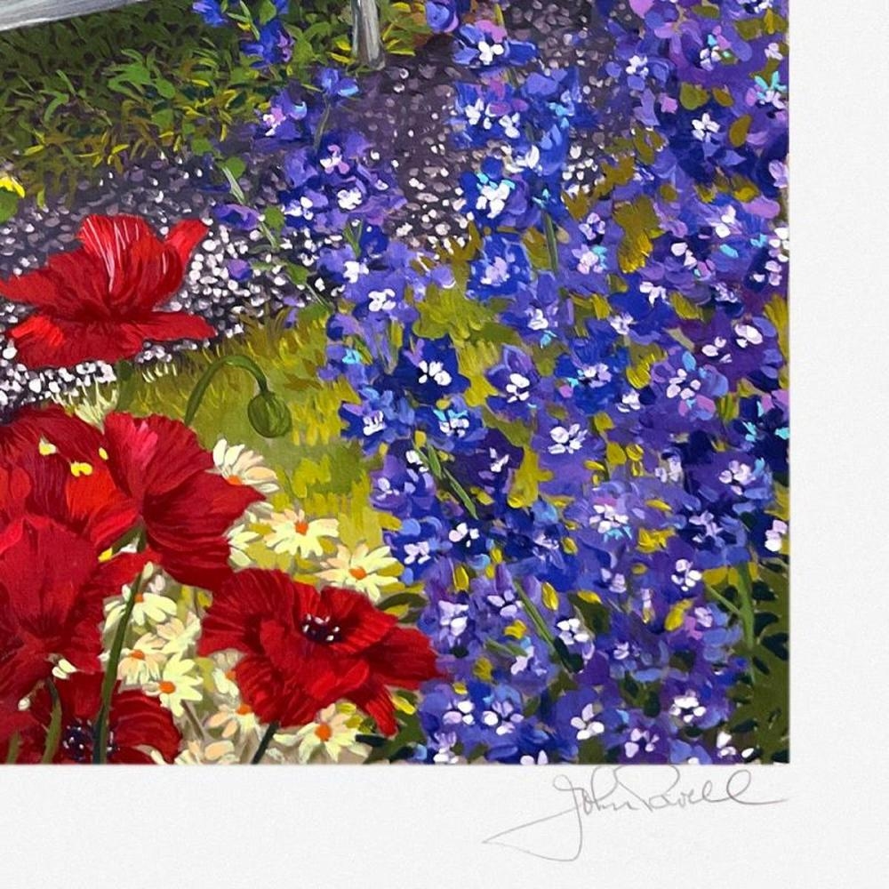 John Powell | Red Poppies Limited Edition Printer's Proof Serigraph | MutualArt