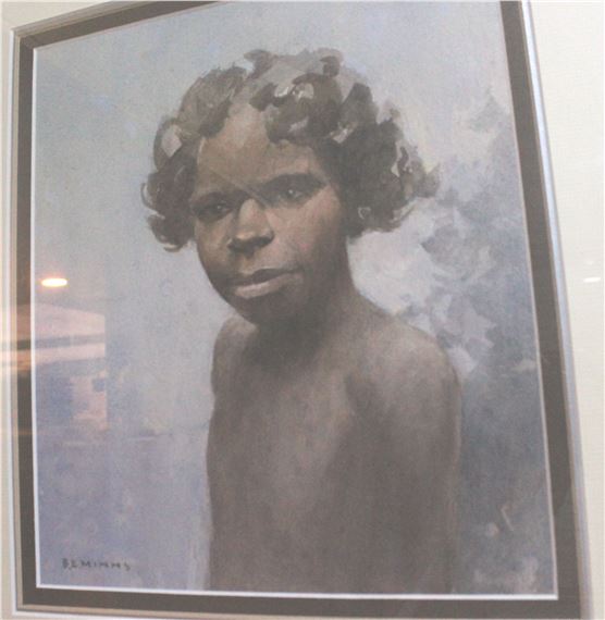 B. E. Minns | Aboriginal Child | MutualArt