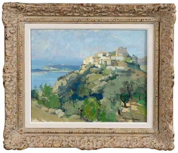 Georges Charles Robin | Panorama of Eze and Cap-Ferrat | MutualArt