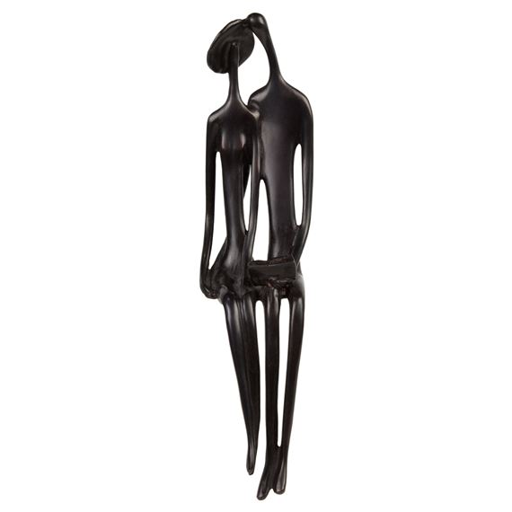 Ruth Bloch | Seated Couple | MutualArt