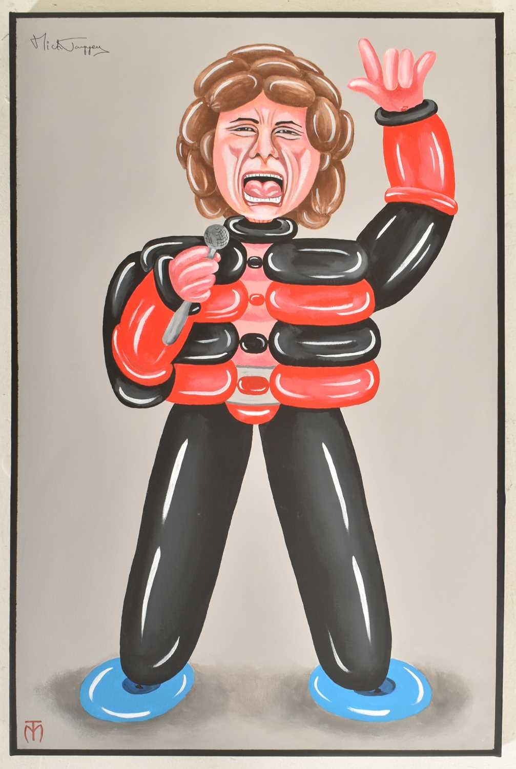 Michael R. Tandy | MICK JAGGER FOR THE CAMP ART SERIES (2022) | MutualArt