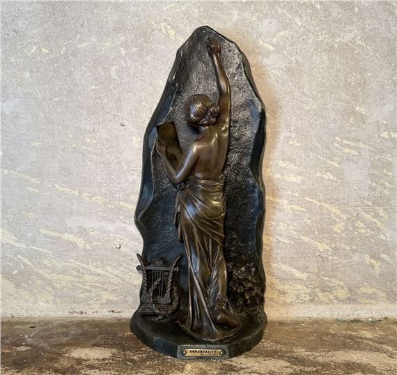 Julien Caussé | Immortalité Bronze d'art patiné | MutualArt