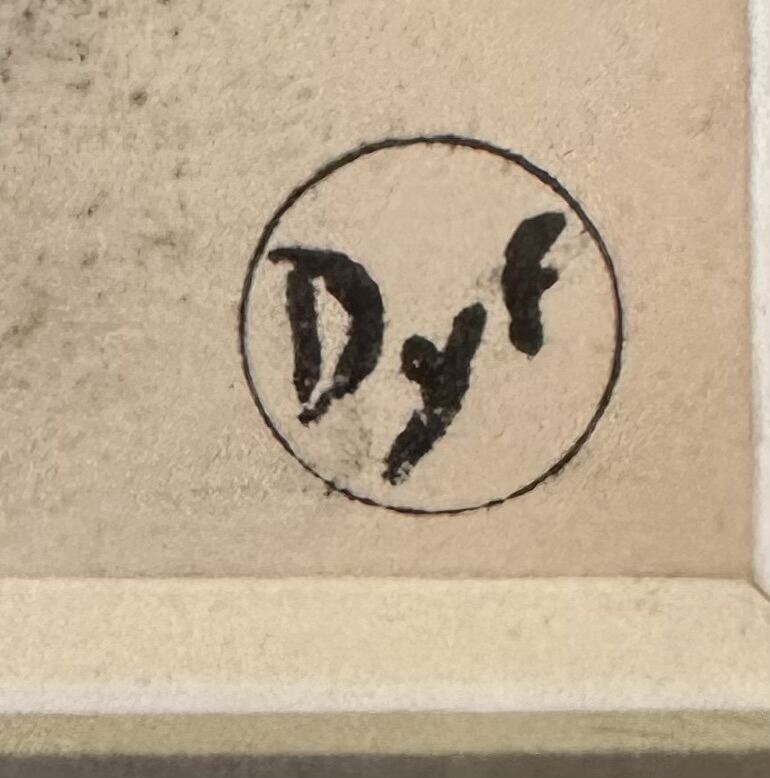 Marcel Dyf | Les ânes avec cachet de la signature en bas à droite ...