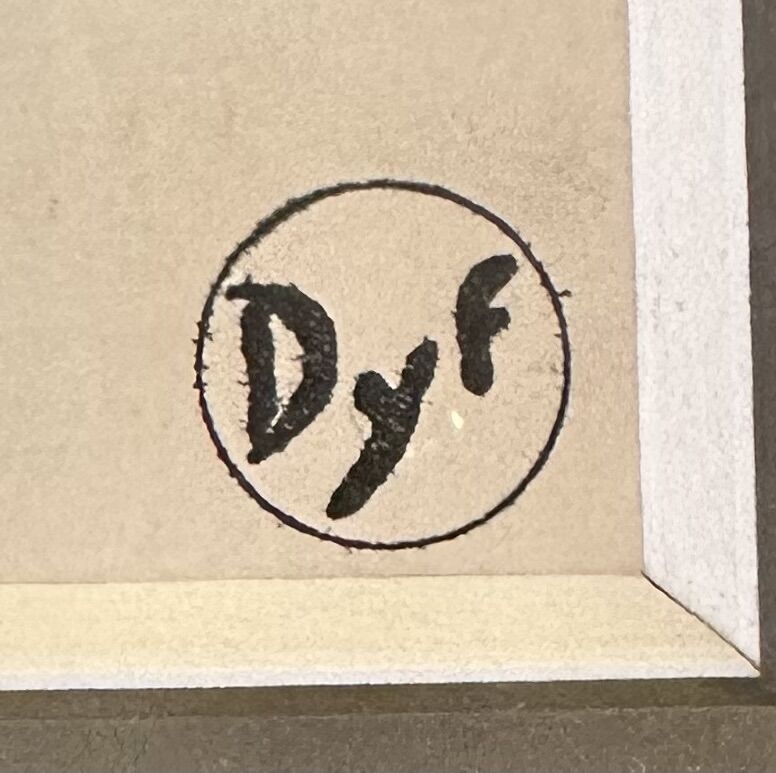 Marcel Dyf | Les ânes avec cachet de la signature en bas à droite ...